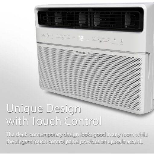 Toshiba WK1515CWRU 14,500 BTU 115-Volt Smart Wi-Fi Touch Control Window ...